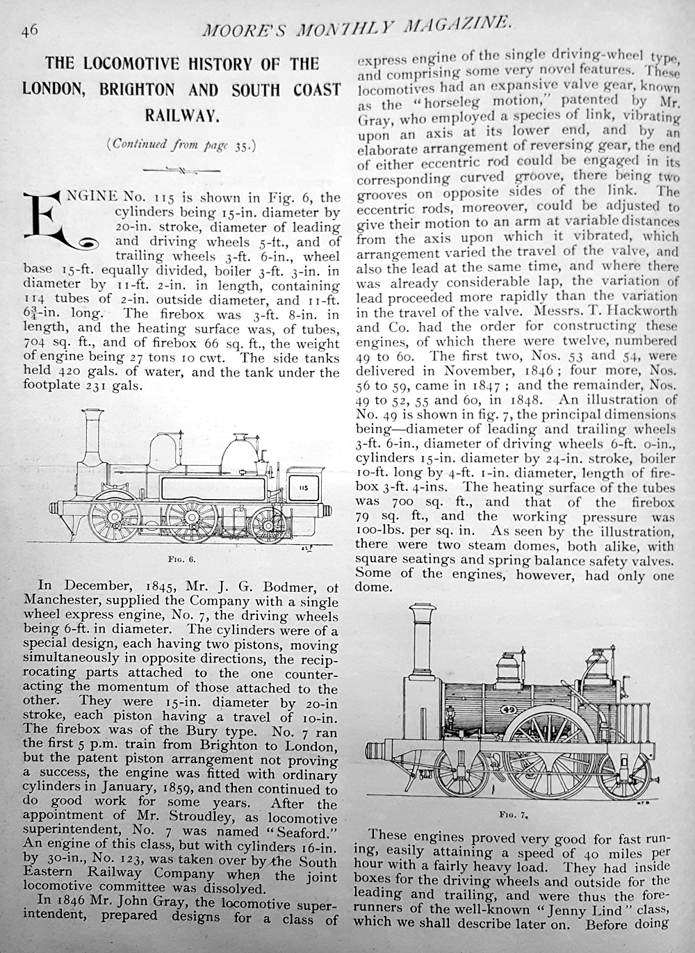 Locomotive Magazine 1896