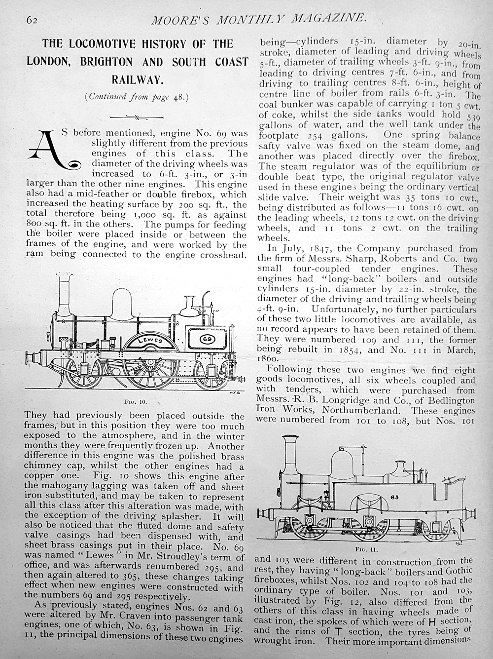 Locomotive Magazine 1896