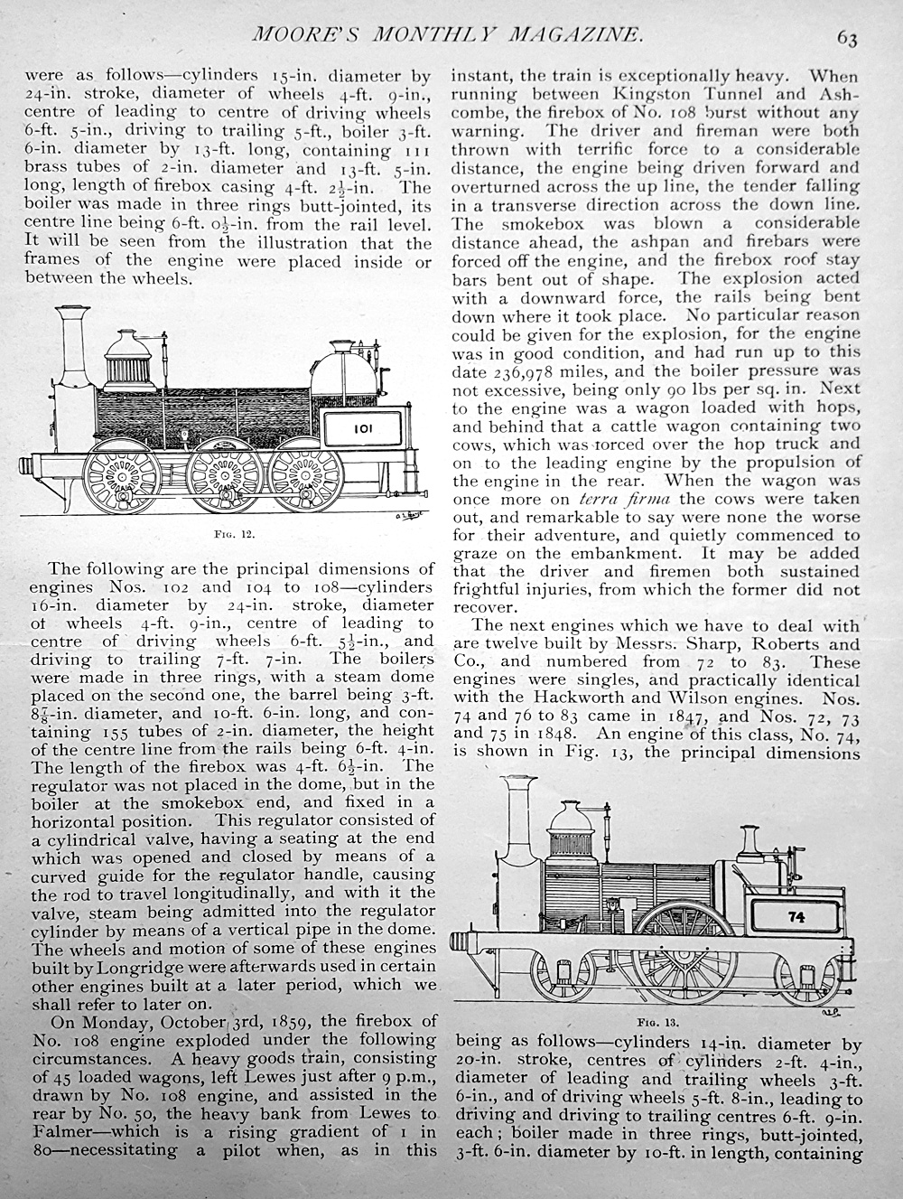 Locomotive Magazine 1896