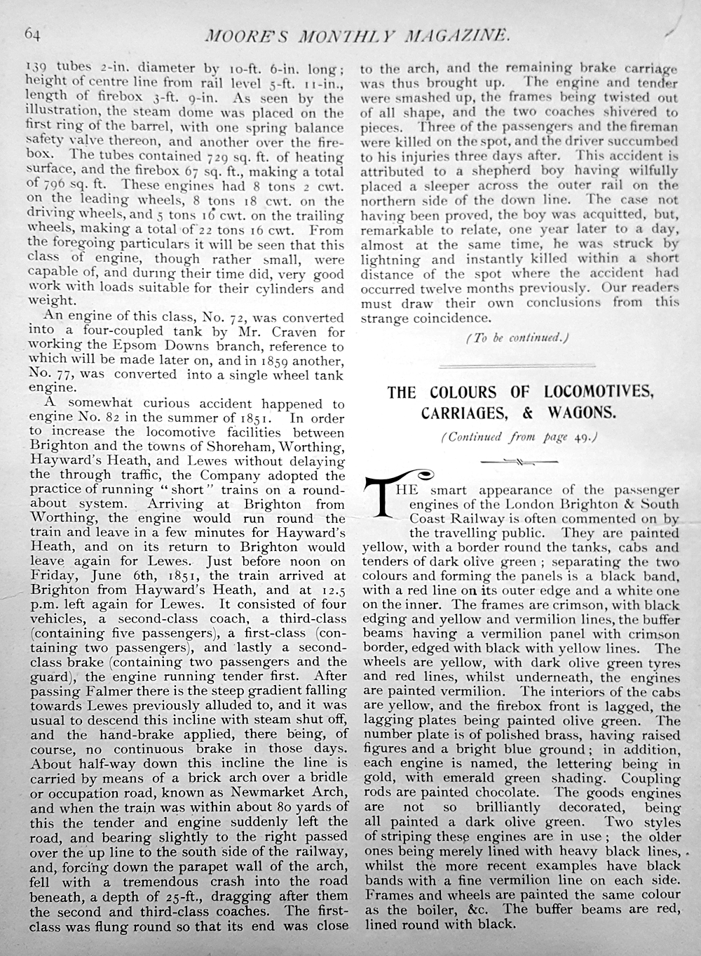 Locomotive Magazine 1896