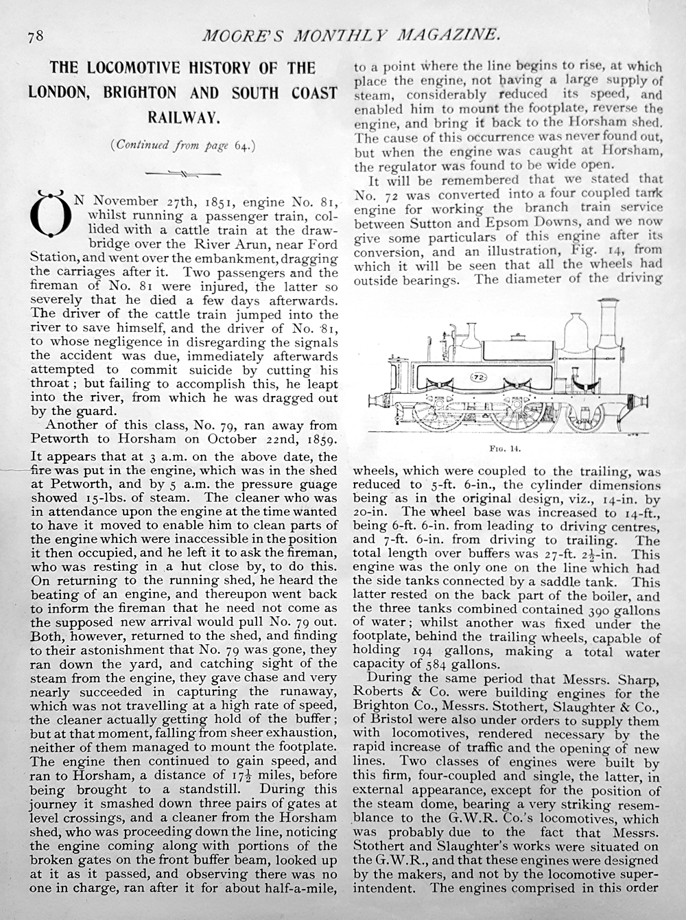 Locomotive Magazine 1896