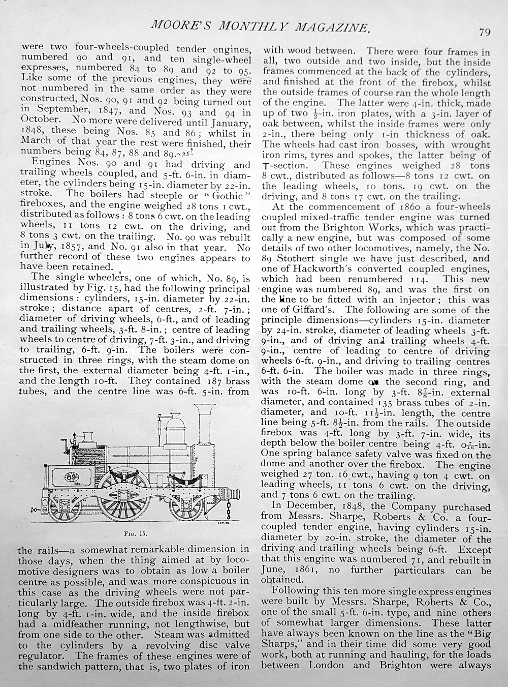 Locomotive Magazine 1896